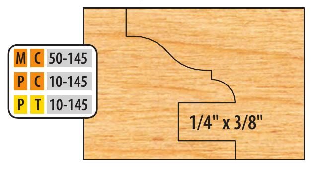 6 Piece Cope And Pattern 1-1/4" Bore Carbide Sets
