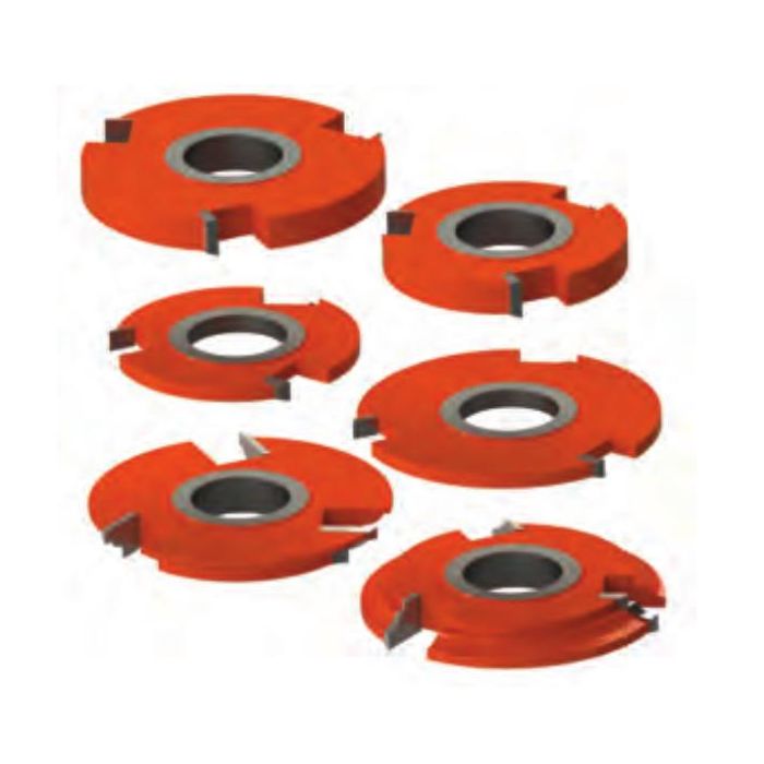 6 Piece Cope And Pattern 1-1/4" Bore Carbide Sets